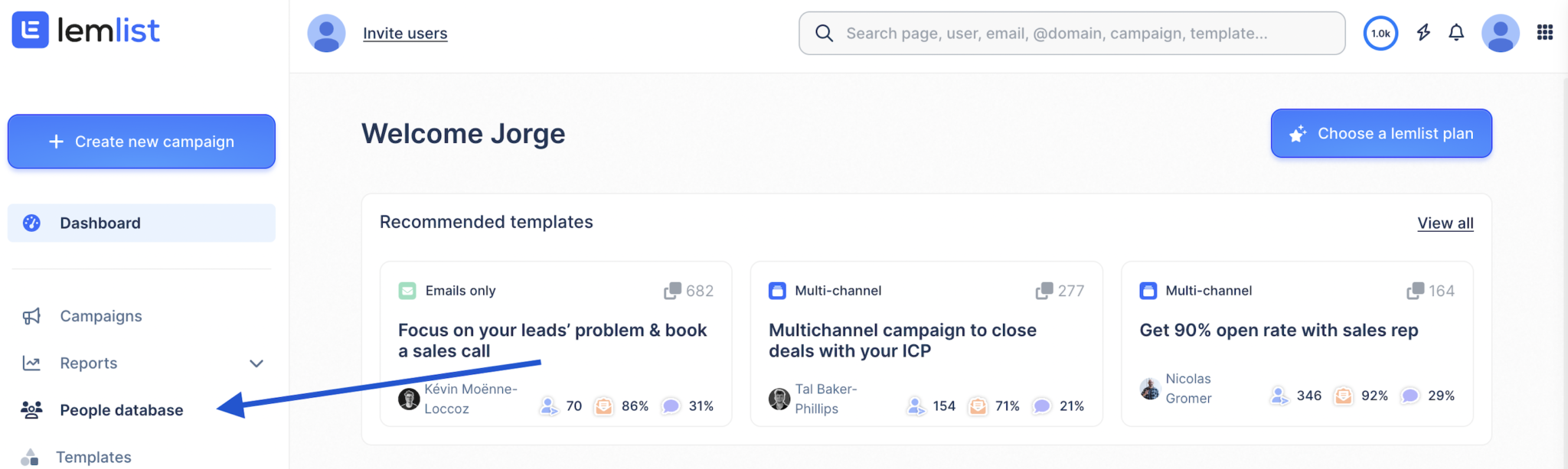 lemlist People database - lemlist academy
